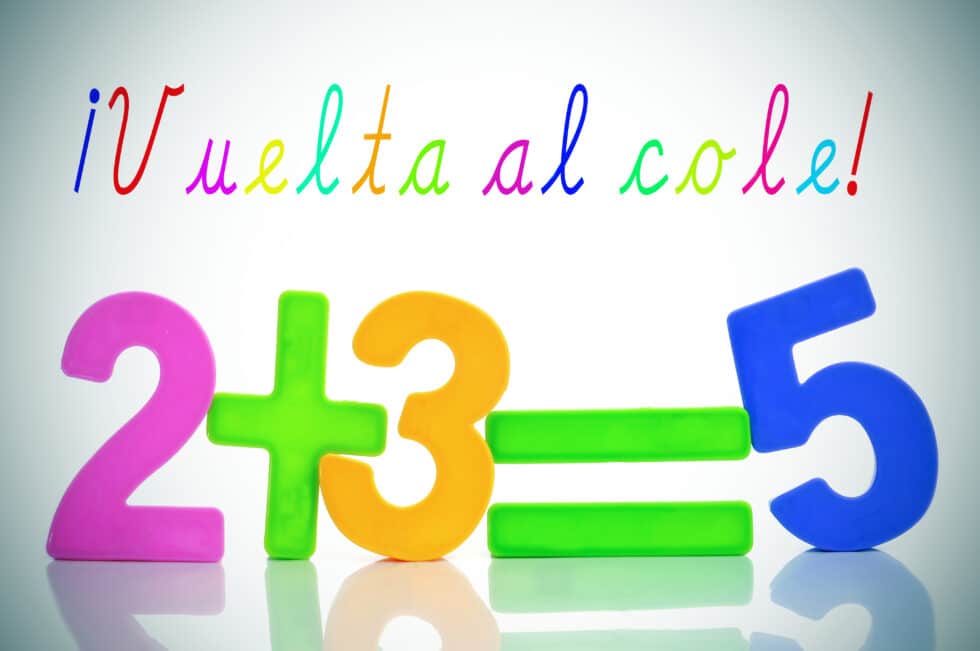 Basic Math Words and Phrases in Spanish