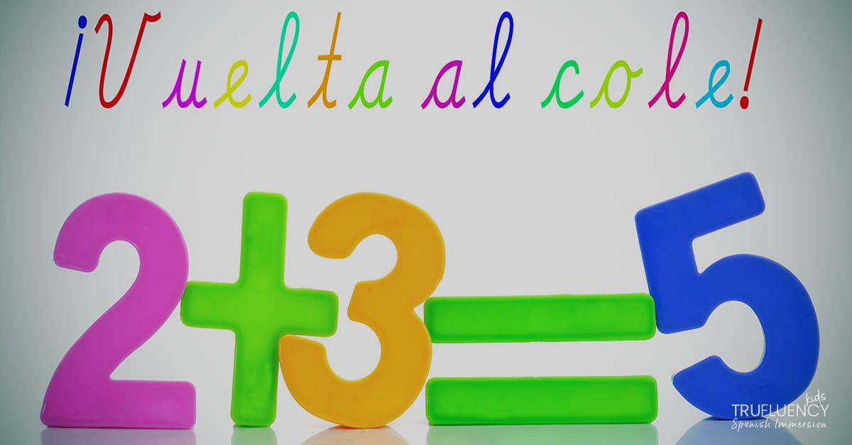 Basic Math Words and Phrases in Spanish