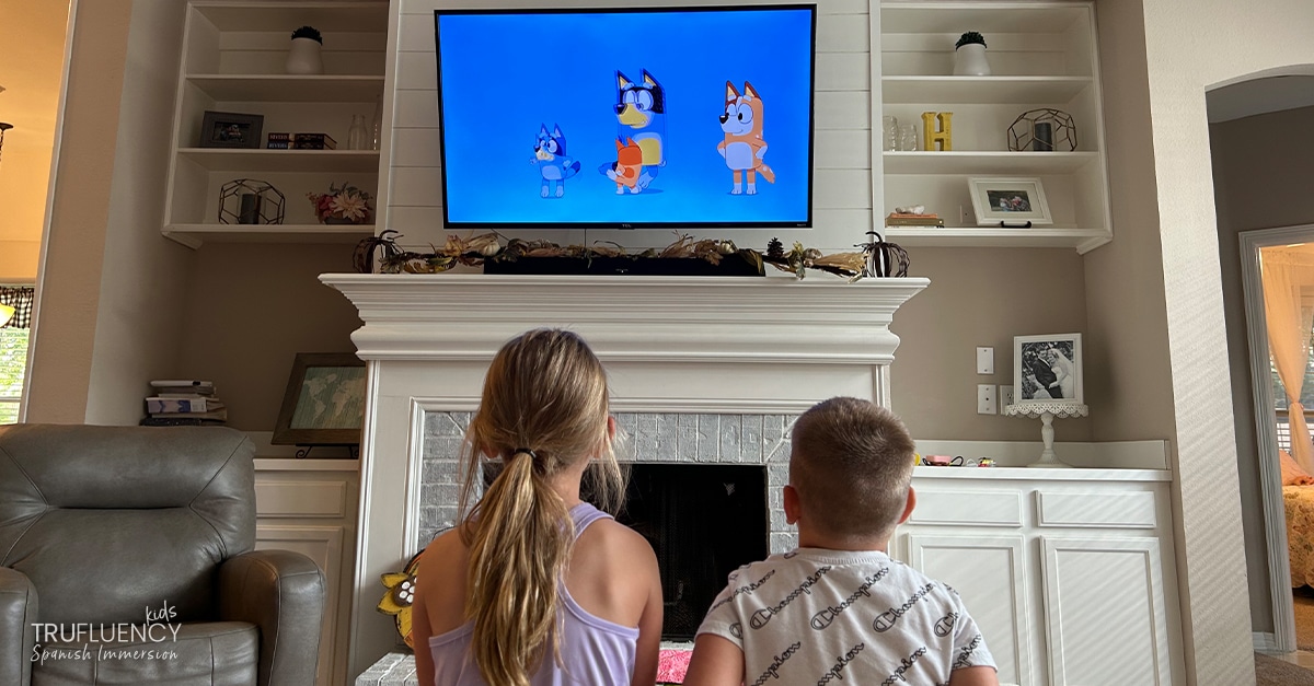 Learn Spanish with Bluey